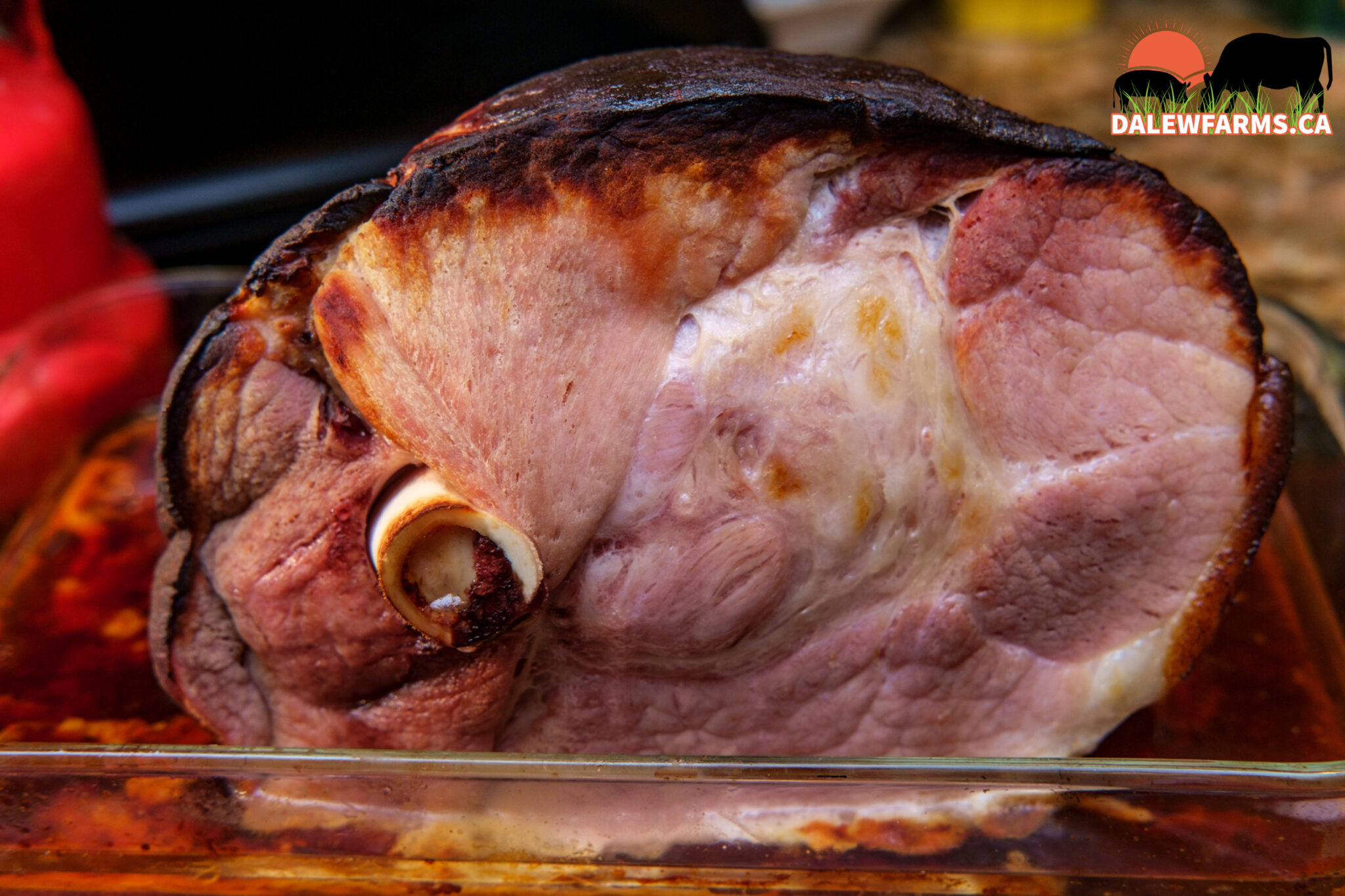 Pasture Raised Pork | Smoked Bone-in Ham – Click Fork