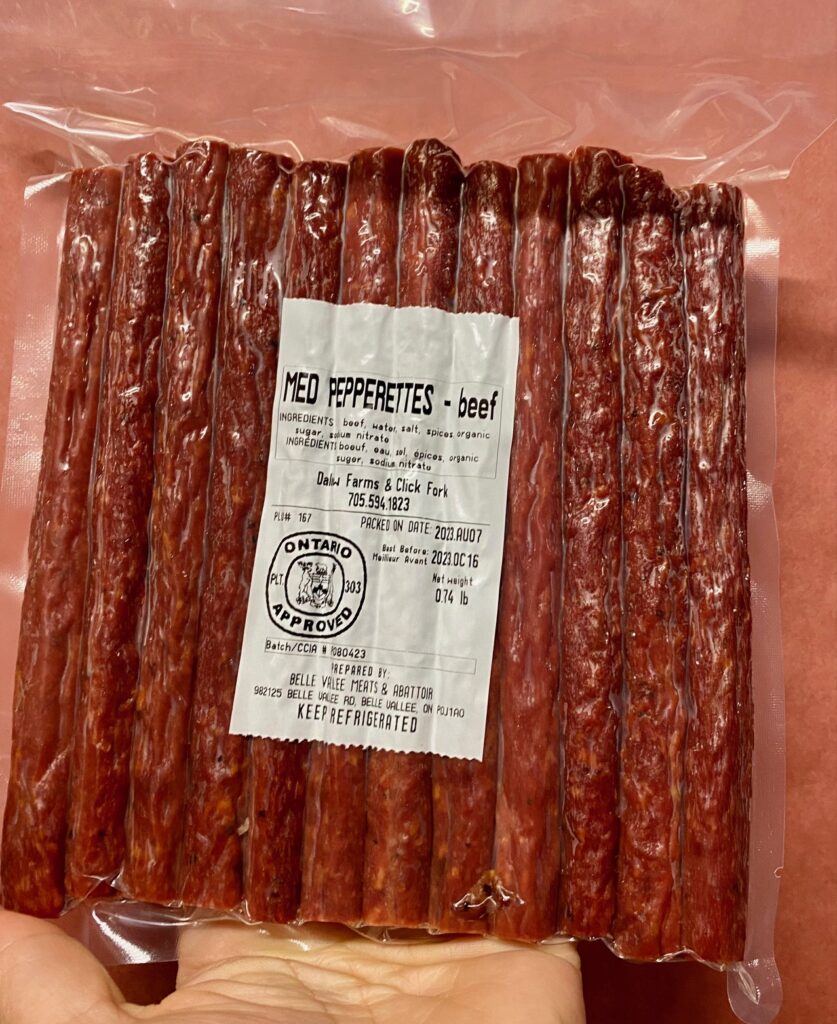 Grass-Finished Beef Pepperettes | Dalew Farms – Click Fork