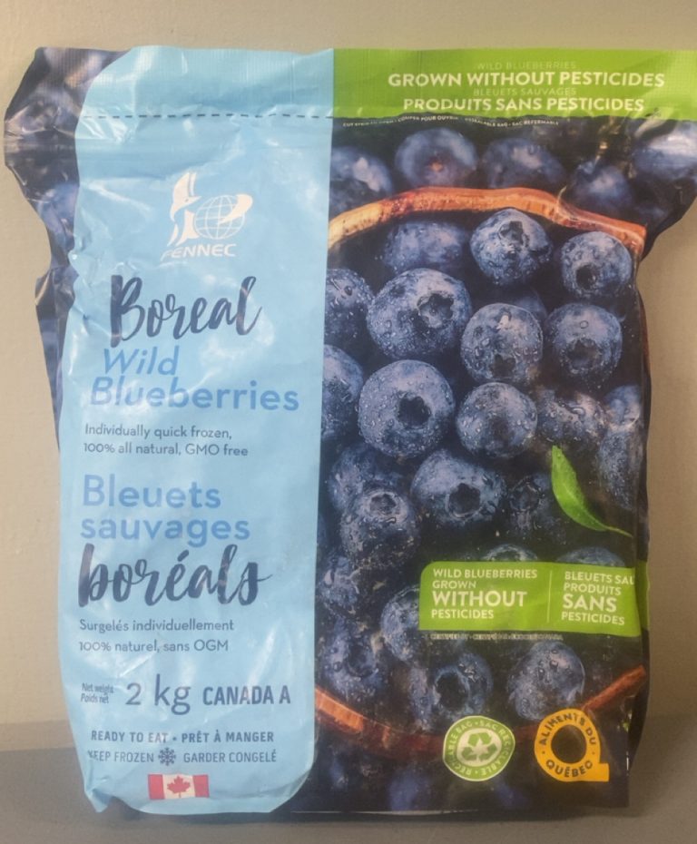 Frozen Canadian Wild Blueberries – Click Fork