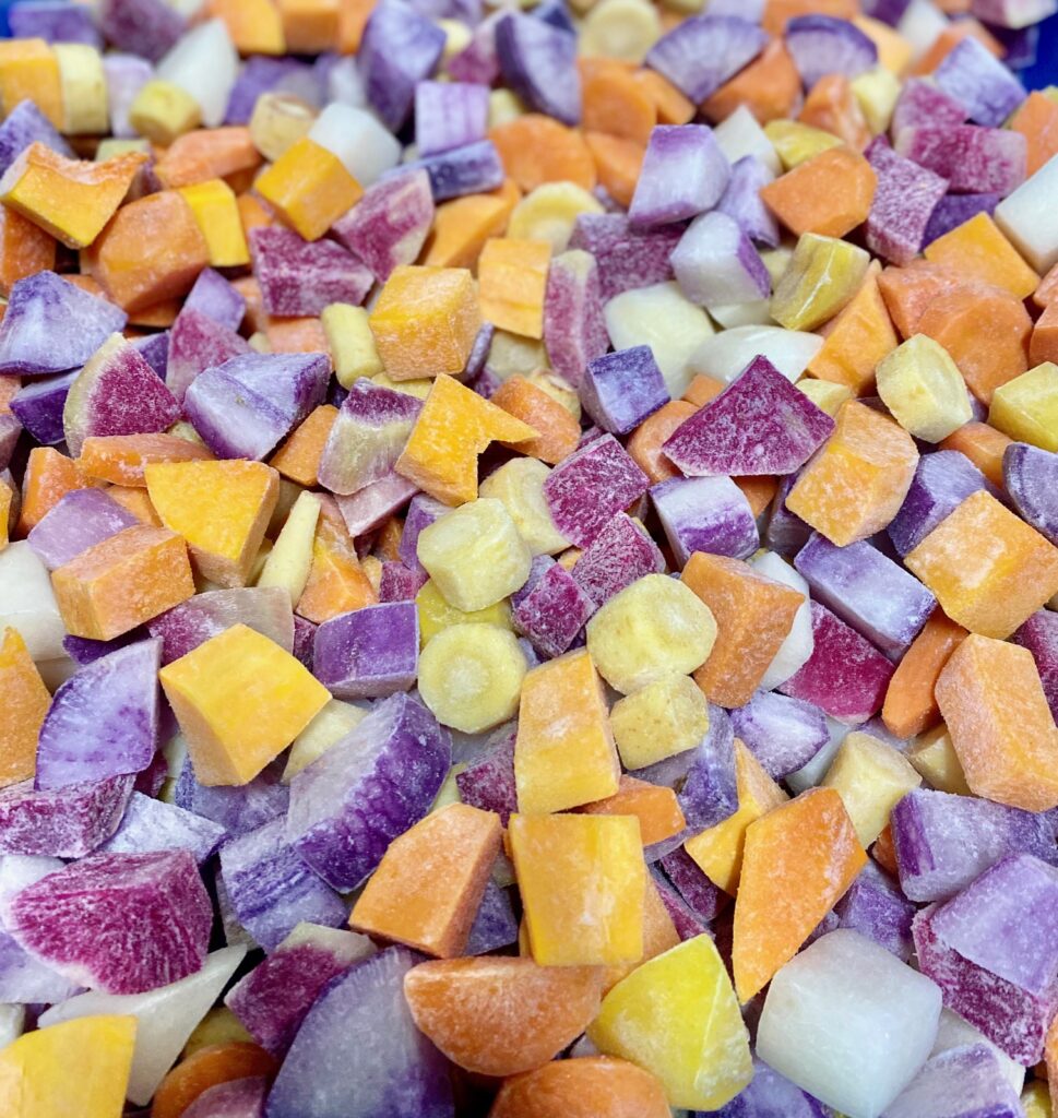 Squash & Root Veg Rainbow Mix (Frozen) – Click Fork